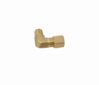 China 1/2 In. O.D. X 1/2 In. MIP 90 Degree Brass Elbow Fitting Brass Compression for sale