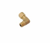 China 1/2 In. O.D. X 1/2 In. MIP 90 Degree Brass Elbow Fitting Brass Compression for sale