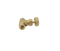 China High Pressure Brass Needle Valve 3/8 NPT Male X 3/8 NPT Female for sale