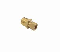 China female Brass Compression Union Fitting 3/8