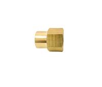 China 3/8 NPT X 1/4 NPT Thread Brass Tube Fitting Brass Pipe Adapter for sale