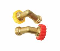 China 3/4NH-11.5 Lead Free Brass Elbow Garden Using 90 Degree And 45 Degree for sale