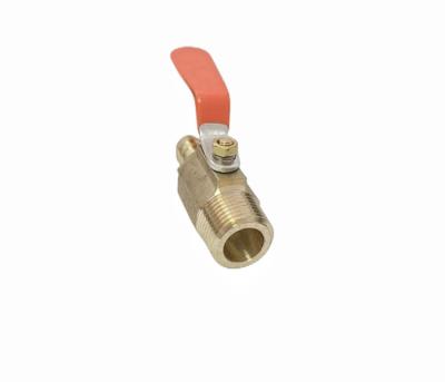 China Lead Free C69300 Brass Ball Valve For 1/2''NPT Thread for sale