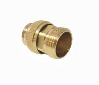 China 3/4inch Lead Free Brass Fitting Male Threaded With Black Gasket for sale
