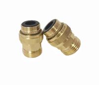 China 3/4inch Lead Free Brass Fitting Male Threaded With Black Gasket for sale