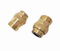 China 3/4inch Lead Free Brass Fitting Male Threaded With Black Gasket for sale