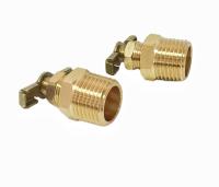 China Air Tank Air Compressor Drain Valve 1/4 NPT Brass Material for sale
