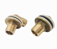 China CNC Lead Free Brass 1/2 NPT 90 Degree Elbow With Different Gasket for sale