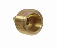 China 1/2inch  NPT Solid Brass Pipe Plugs Fitting Square Head Rustproof for sale