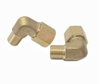 China Brass Compression Tube Pipe Fitting 90 Degree Elbow Adapter OD X 1/4