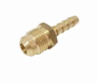 China 1/4 X 3/8 Hose Barb To Male Flare Adapter Brass Fitting for sale