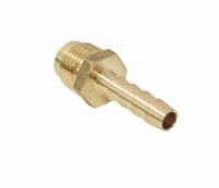 China 1/4 X 3/8 Hose Barb To Male Flare Adapter Brass Fitting for sale