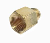 China CNC Brass Pipe Fitting NPT 1/2 Inch Male Adapter And 1/2 Male Flare for sale