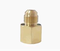 China CNC Brass Pipe Fitting NPT 1/2 Inch Male Adapter And 1/2 Male Flare for sale