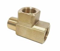China OEM Brass Threaded Pipe Fittings Brass 90 Degree Elbow 1/4 NPT Male 1/4