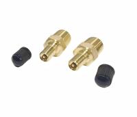 China Brass Schrader Valve With 1/4