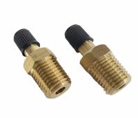 China ISO9001 Brass Schrader Valve Fitting With 1/8