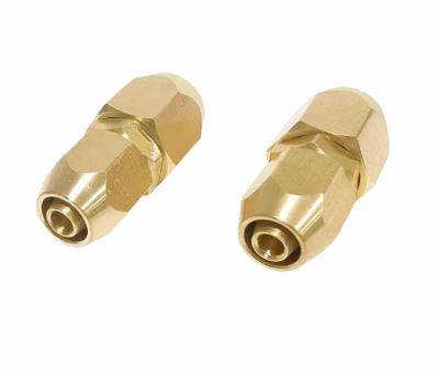 China wear resisting Brass Air Brake Fittings 1/4inch ID And 3/8inch ID NPT for sale