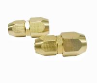 China wear resisting Brass Air Brake Fittings 1/4inch ID And 3/8inch ID NPT for sale