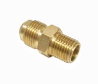 China 1/2Inch Flare X 1/2Inch NPT Brass Pipe Fitting Brass Hex Reducer CNC Technics for sale