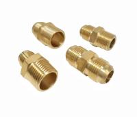 China CNC Male Brass NPT Pipe Fittings wear resisting Provide OEM Services for sale