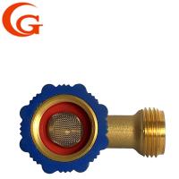China OEM Forged 90 Degree Lead Free Brass Elbow With Gripper for sale