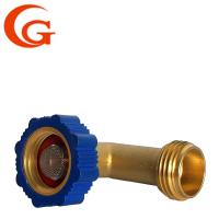 China OEM Forged 90 Degree Lead Free Brass Elbow With Gripper for sale