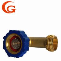 China OEM Forged 90 Degree Lead Free Brass Elbow With Gripper for sale