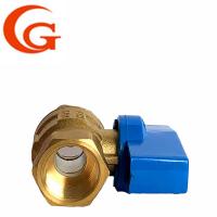 China DN15 OEM CNC Lead Free Brass Ball Valve Female Connection for sale