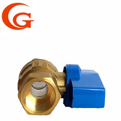 China DN15 OEM CNC Lead Free Brass Ball Valve Female Connection for sale