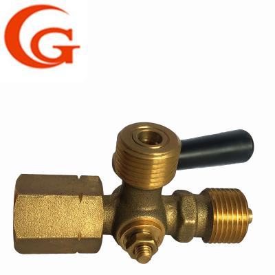 China ANSI 1/2 Inch Male Brass Stopcock Valves For Air Pipe for sale