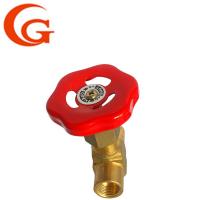 China 3/8in NPT Male Male Brass Needle Valve , JIS ANSI Brass Pressure Valve for sale