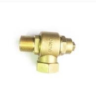 China 250 Degrees F Brass Ferrule Valve , Female 1/2'' 3/4