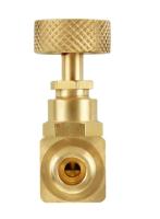 China 1/4'' NPT Brass Needle Valve , 600 Psi Female Male Compression Needle Valve for sale