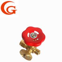 China OEM 3/8in Female Manometer Brass Stopcock Valves for sale