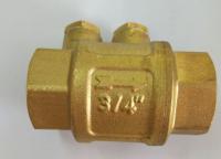 China 3/4'' Brass Needle Valve , 125 Psi Swp Brass Pressure Valve for sale