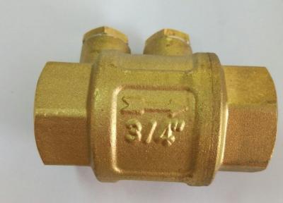China 3/4'' Brass Needle Valve , 125 Psi Swp Brass Pressure Valve for sale