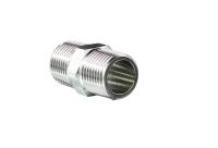 China 316 Stainless Steel Hex Nipples , 1/2