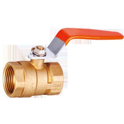 China NPT Thread 2'' 600 Wog Lead Free Brass Ball Valve for sale