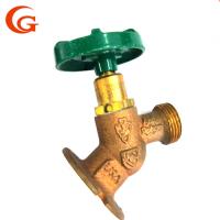China ANSI Bibcock 3/4in Brass Water Faucet Garden Ball Valve for sale