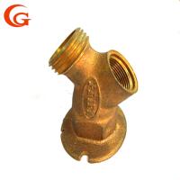 China CNC Garden Faucet Valve Body , 3/4'' OEM Hose Bib Connector for sale
