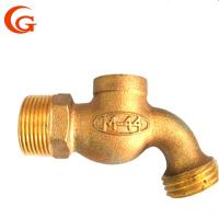 China Round Head 3/4''*1/2'' OEM Casting Brass Water Faucet for sale