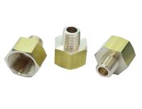 China Brass Pipe Fitting Adapter 1/4 NPT Male x 1/2 NPT Female Brass Safety Relief Valve for sale