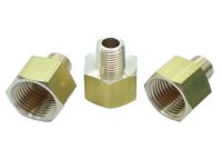 China Brass Pipe Fitting Adapter 1/4 NPT Male x 1/2 NPT Female Brass Safety Relief Valve for sale