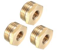 China 1/2'' PT Male X 1/8'' PT Female Brass Stopcock Valves Hex Bushing Adapter  for sale