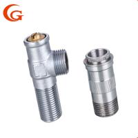 China OEM Lead Free Brass Pipe Valve , CNC Chrome Plated Ball Valve for sale