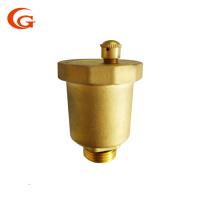 China 1/2'' Brass Air Vent Valve , CNC Brass Gas Shut Off Valve for sale