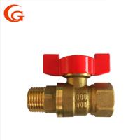 China OEM Forged Mini 1/4'' Lead Free Brass Ball Valve for sale
