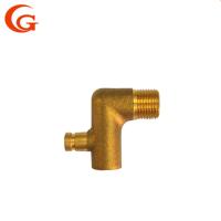 China OEM 90 Degree Hose Barb Elbow , Male Forged 1 2 Inch Brass 90 Degree Elbow for sale