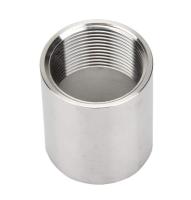 China 1/2 Inch NPT Female Threaded Coupling , SS304 Pipe Fitting Coupling for sale